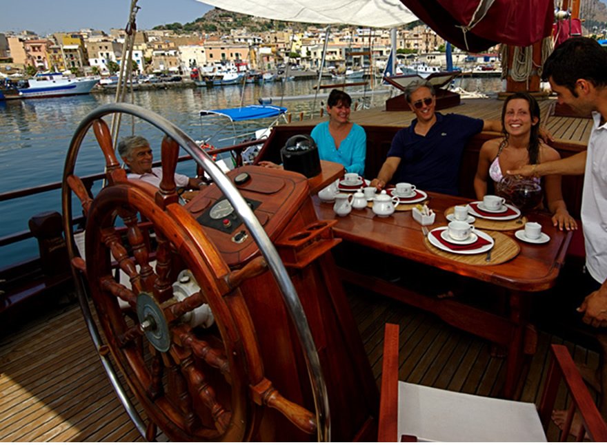 Il caicco S. Barbara- Scheda Tecnica e foto